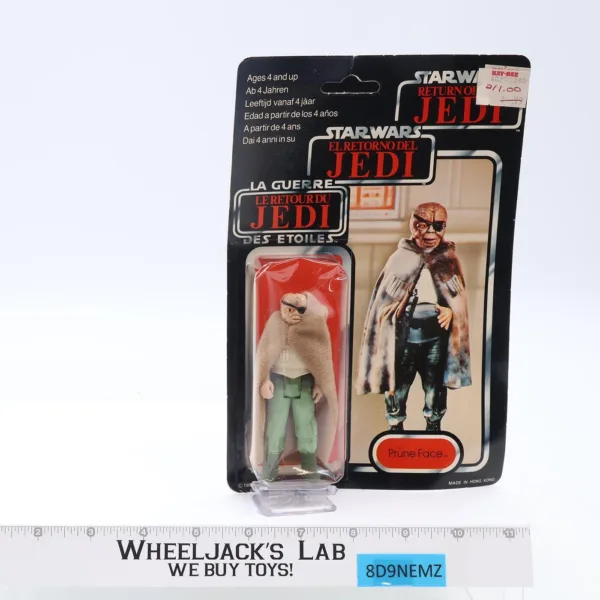 Prune Face 70 Back Tri-Logo Star Wars ROTJ 1983 Palitoy Figure NEW ...