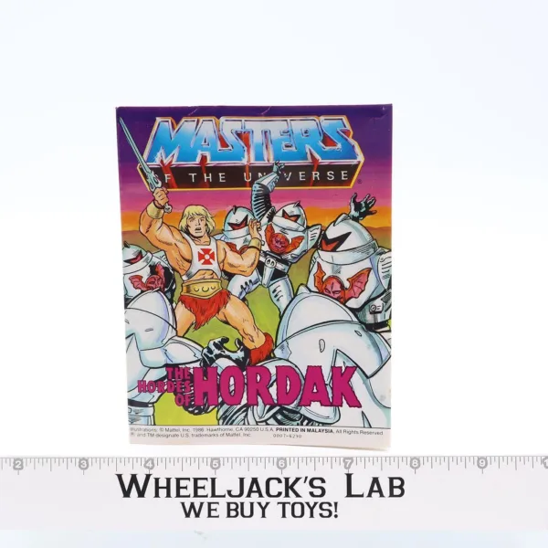 The Hordes of Hordak Mini Comic Book MOTU Masters of the Universe 1986 ...