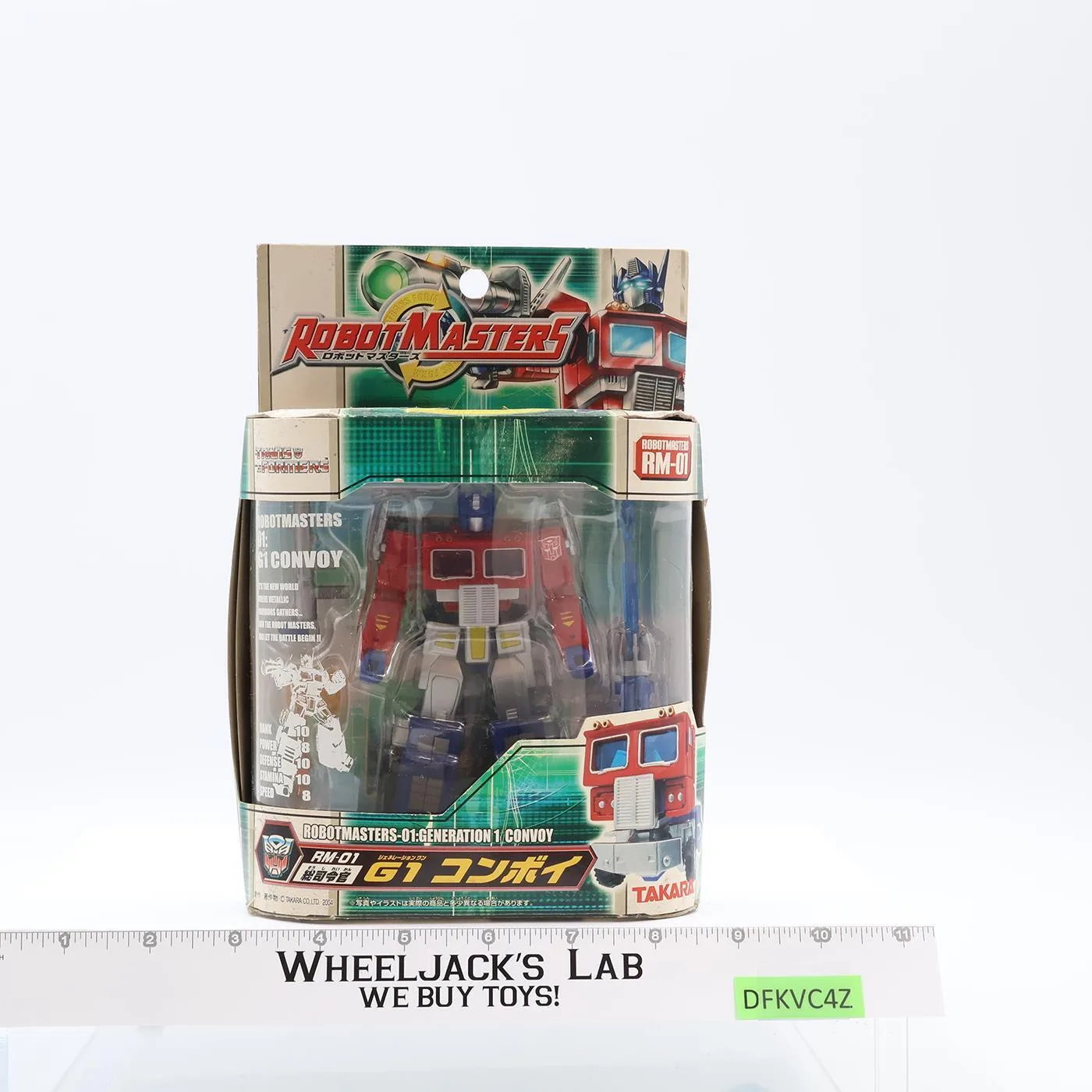 RM-01 Generation 1 Convoy Robot Masters Transformers 2005 Takara NEW ...