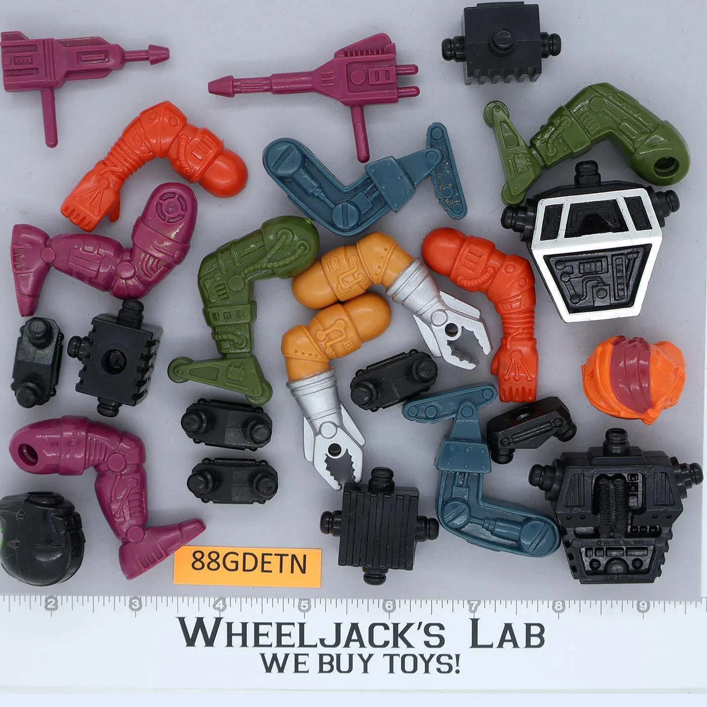 Multi-Bot 100% Complete He-Man Masters of the Universe MOTU 1986 Mattel ...