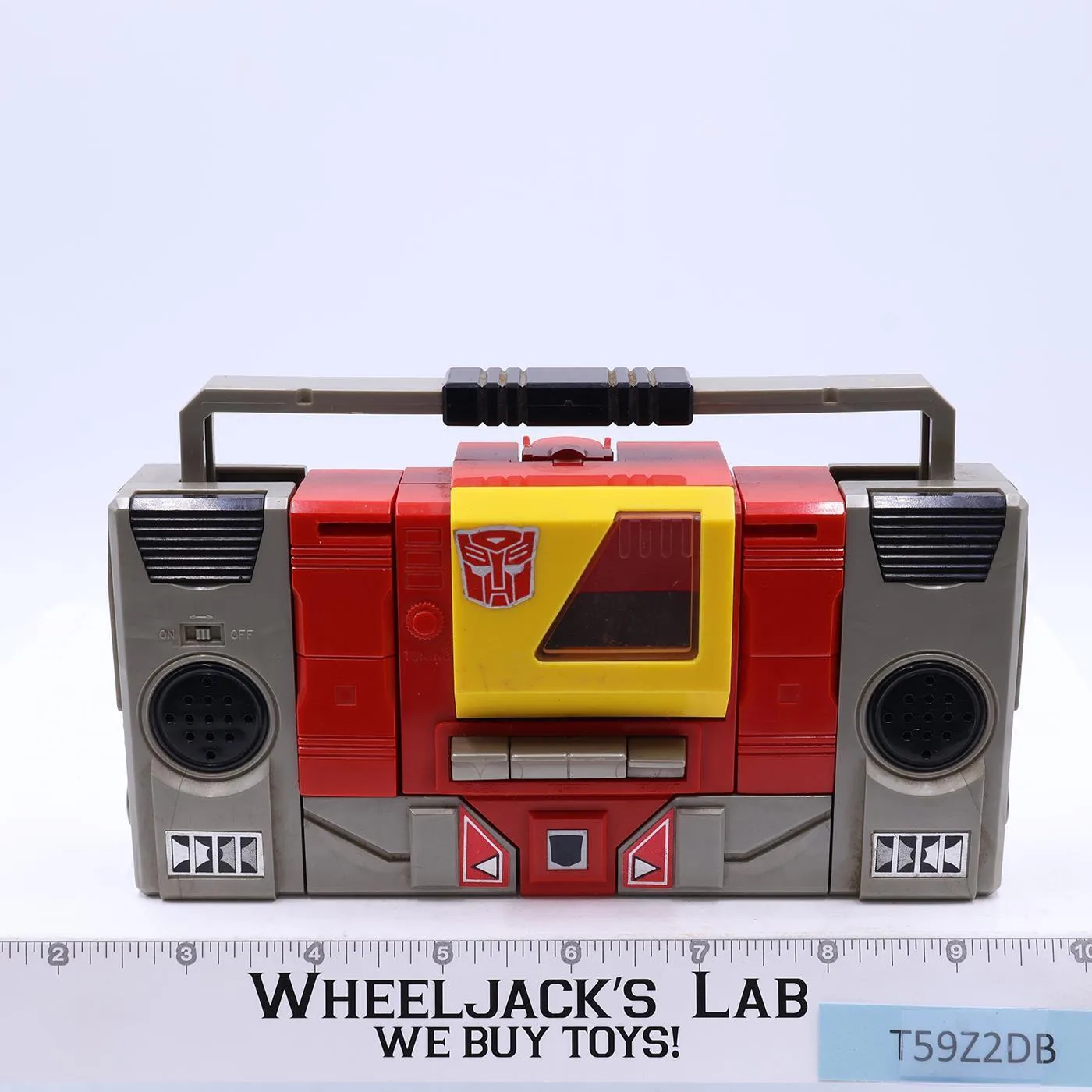 Blaster 1985 Vintage G1 Transformers Boombox Action Figure - Wheeljack ...