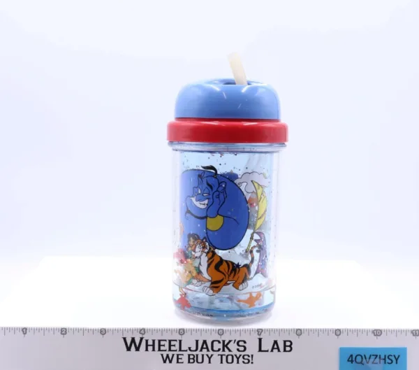 Aladdin Sippy Cup / Water Bottle 1990s Disney Vintage 7" Tall NEW ...