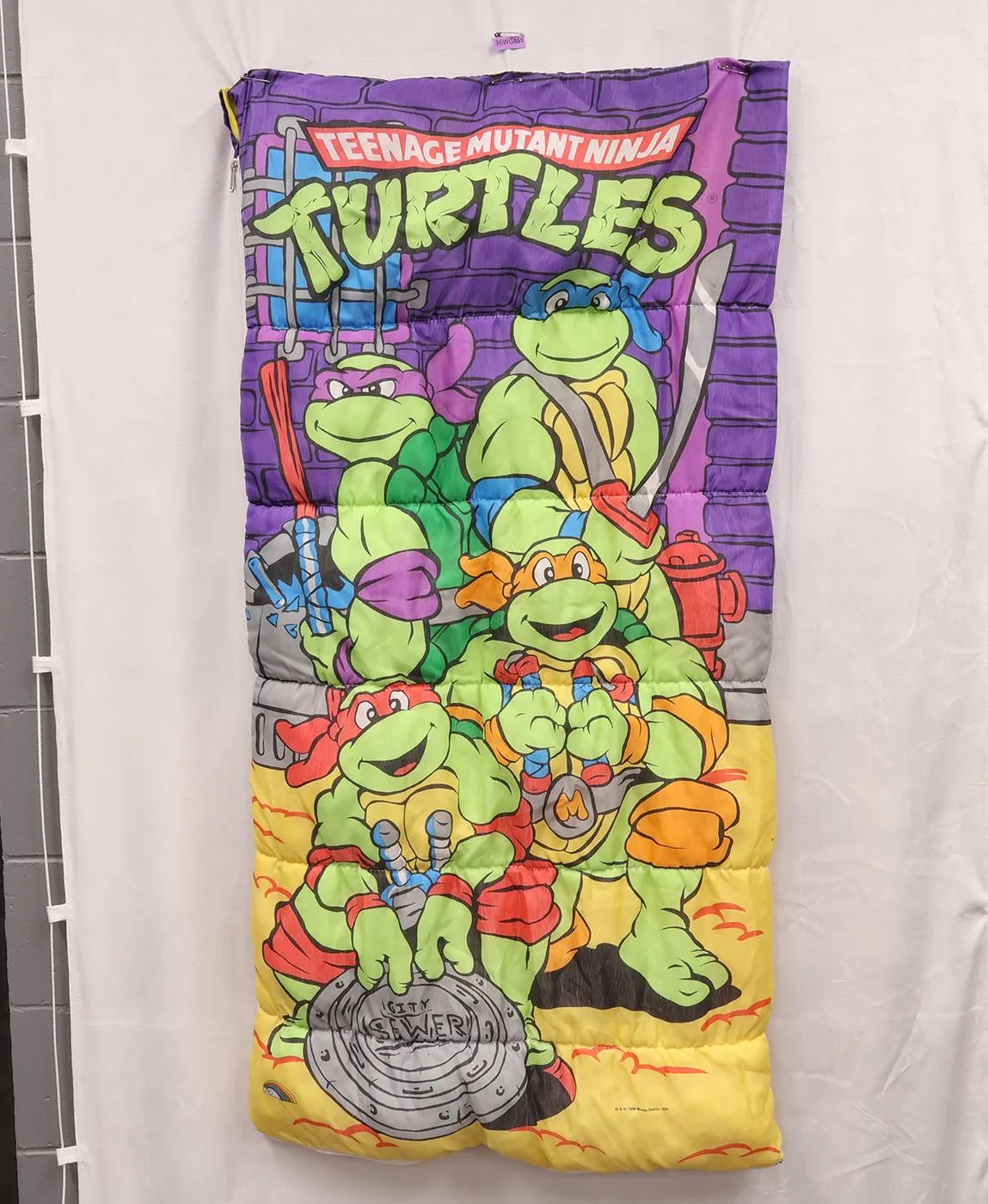 Youth Sleeping Bag Teenage Mutant Ninja Turtles 1990 Mirage Studios ...