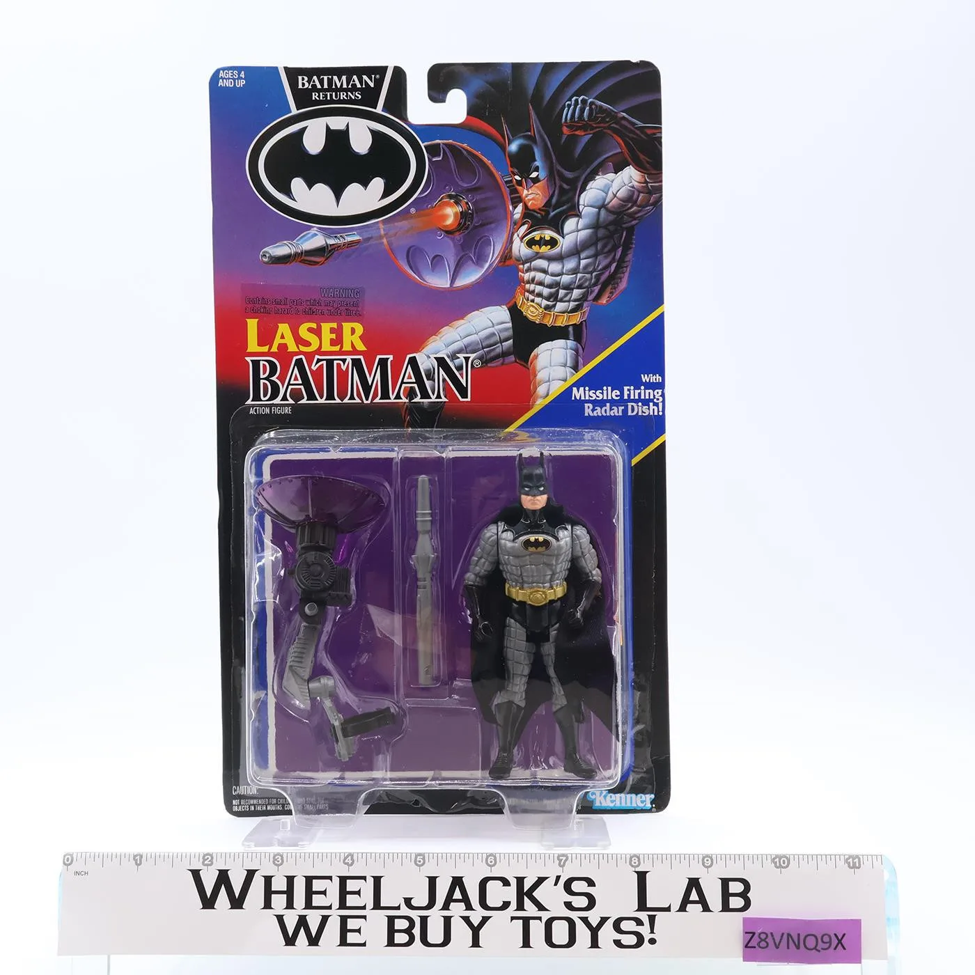 Laser Batman Returns Radar Dish Kenner 1991 Action Figure NEW MOSC ...