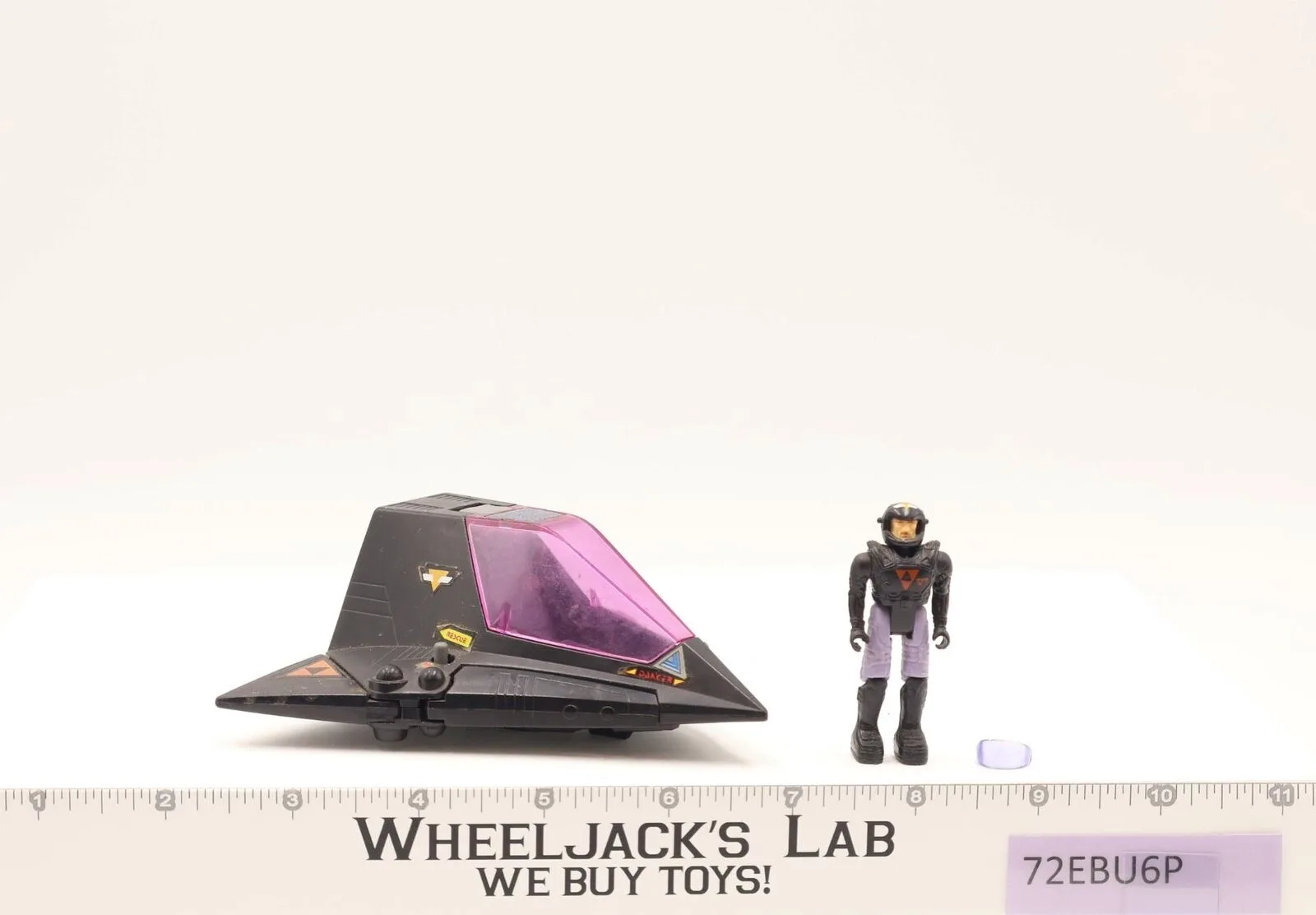 Shadow Parasite W/ LT. Magg Complete Starcom 1986 Coleco Action Figure ...