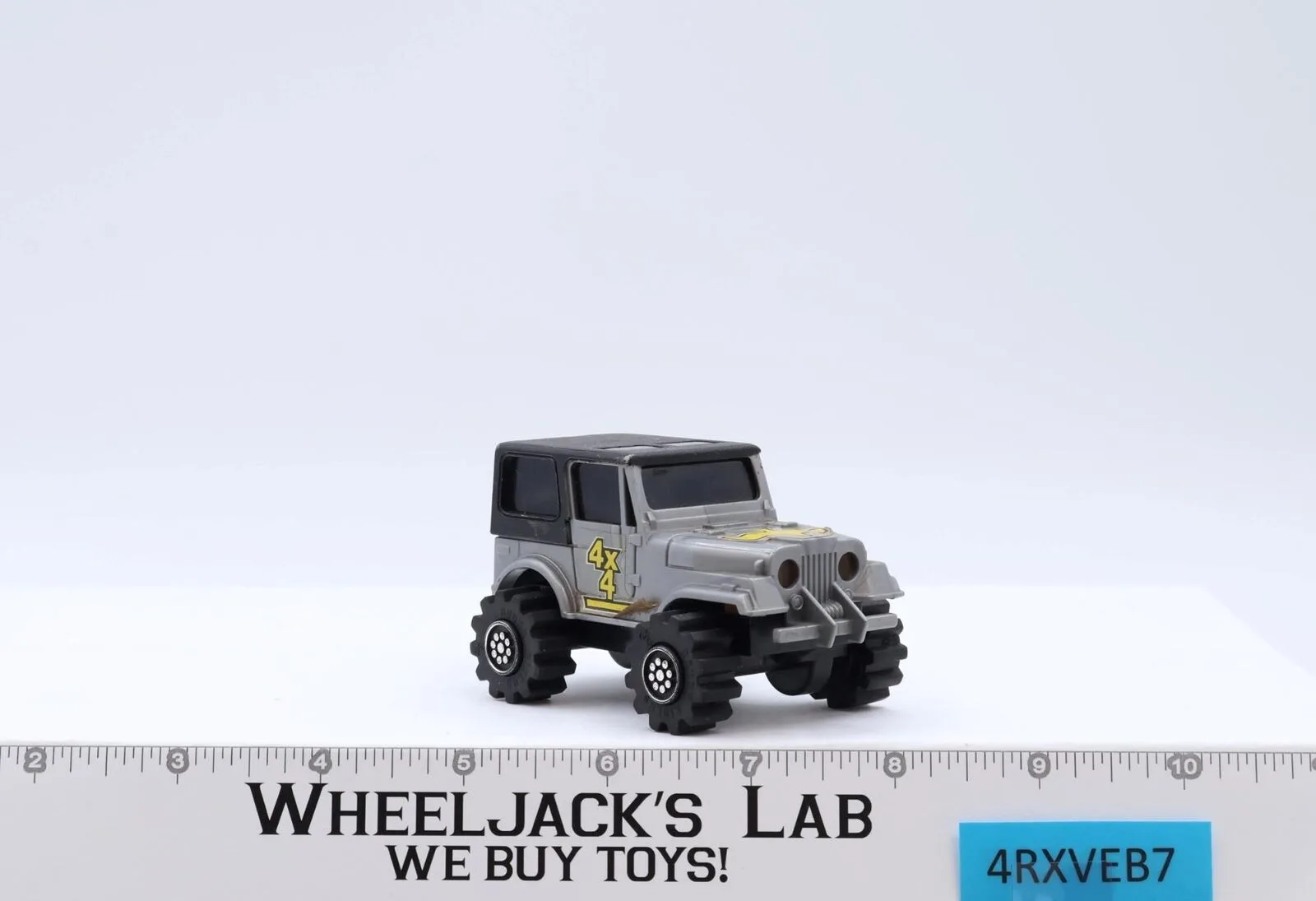 Jeep CJ Renegade 4x4 Grey Rough Riders 1981 LJN Toys Vintage **WORKS ...