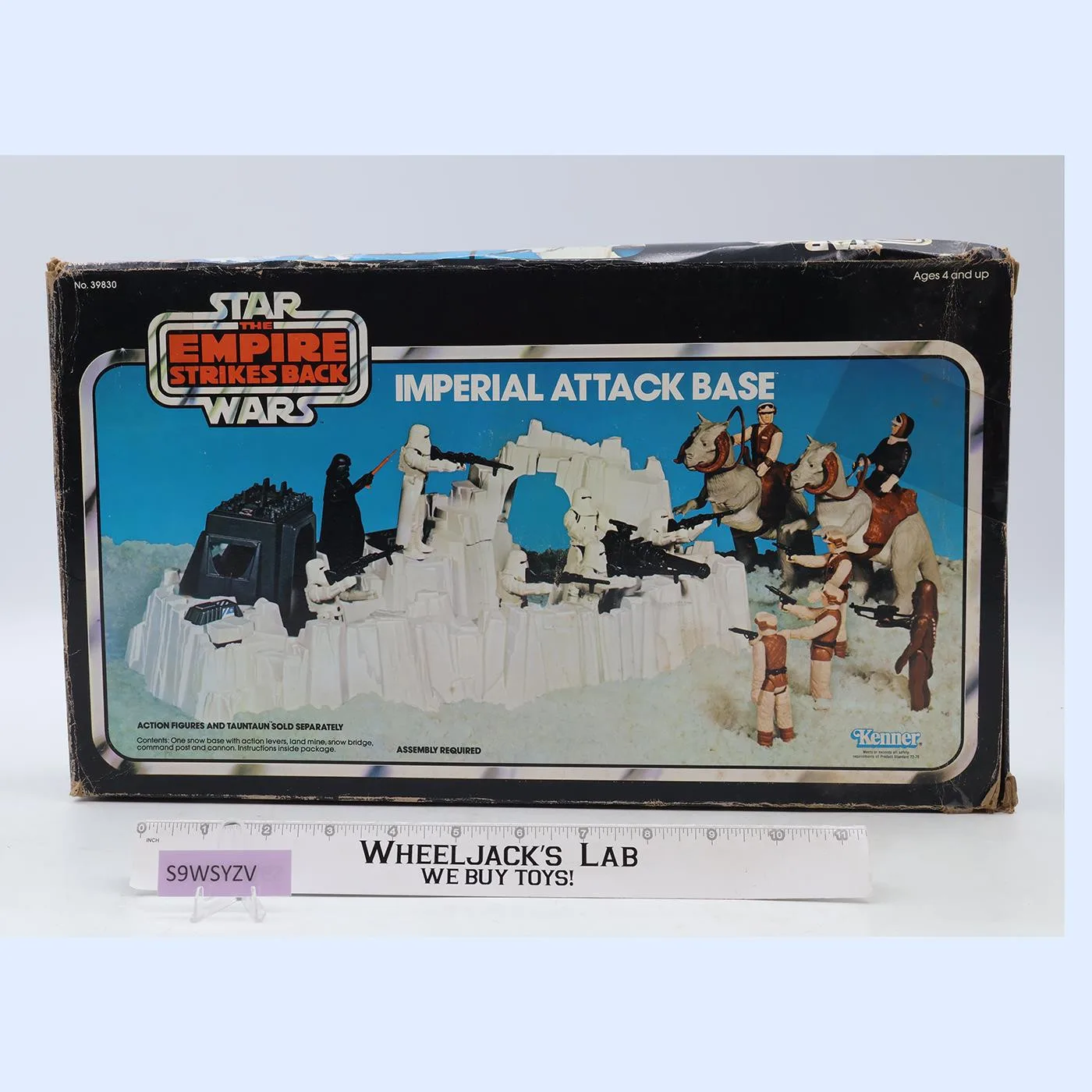 Hoth Imperial Attack Base 100% Complete 1980 Star Wars ESB Kenner ...