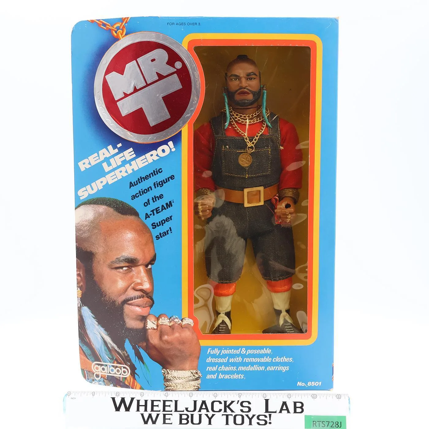 Mr. T BA Baracus The A-Team 1983 Galoob Vintage 12" Action Figure NEW ...