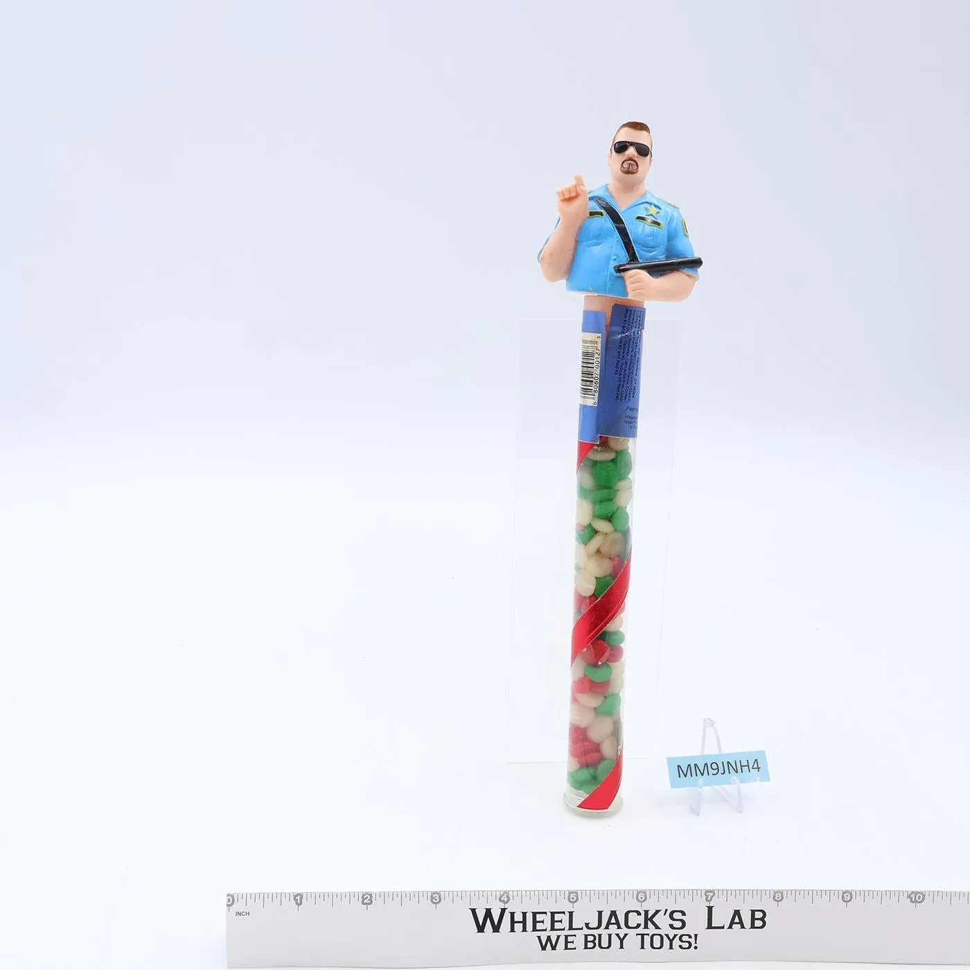 Big Boss Man Candy Tube Holiday Delights WWF Wrestling 1991 Titan ...