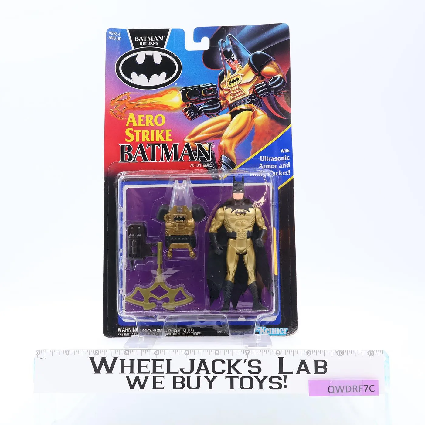 Aero Strike Batman Returns Kenner 1992 Action Figure NEW MOSC Sealed ...