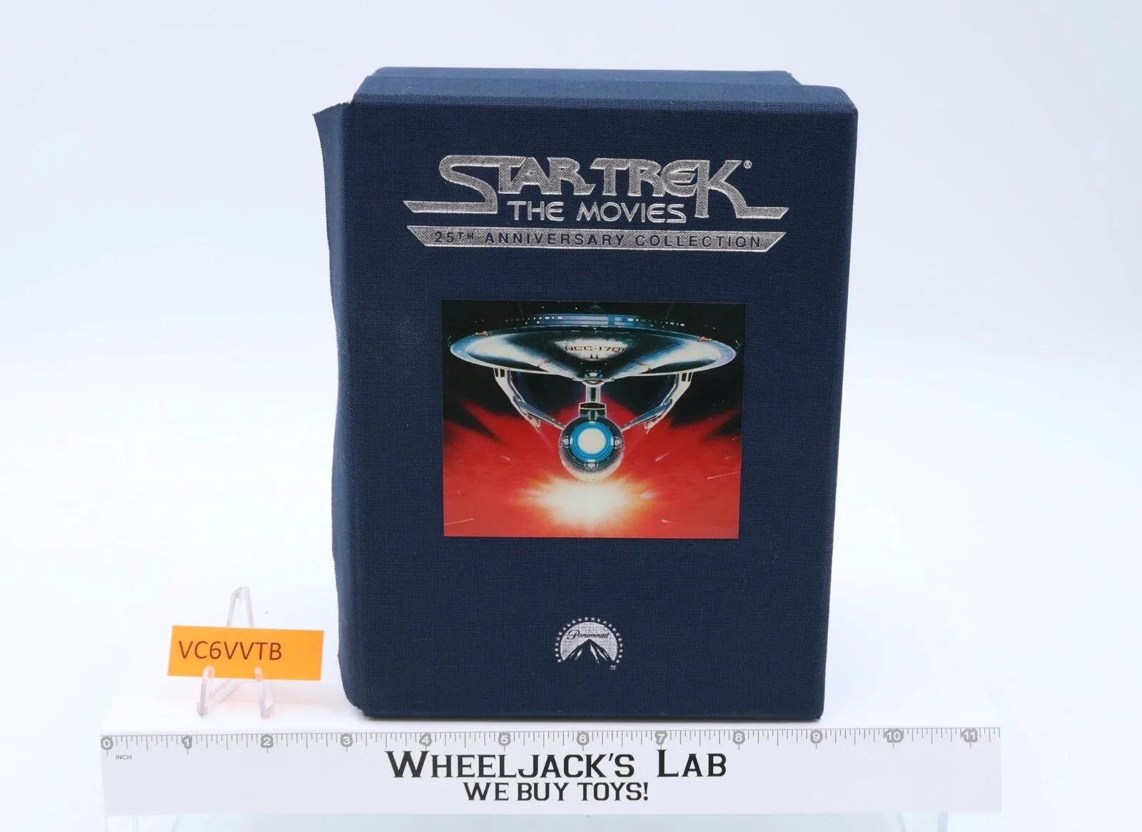 Star Trek The Movies 25th Anniversary VHS Collector's Boxed Set ...