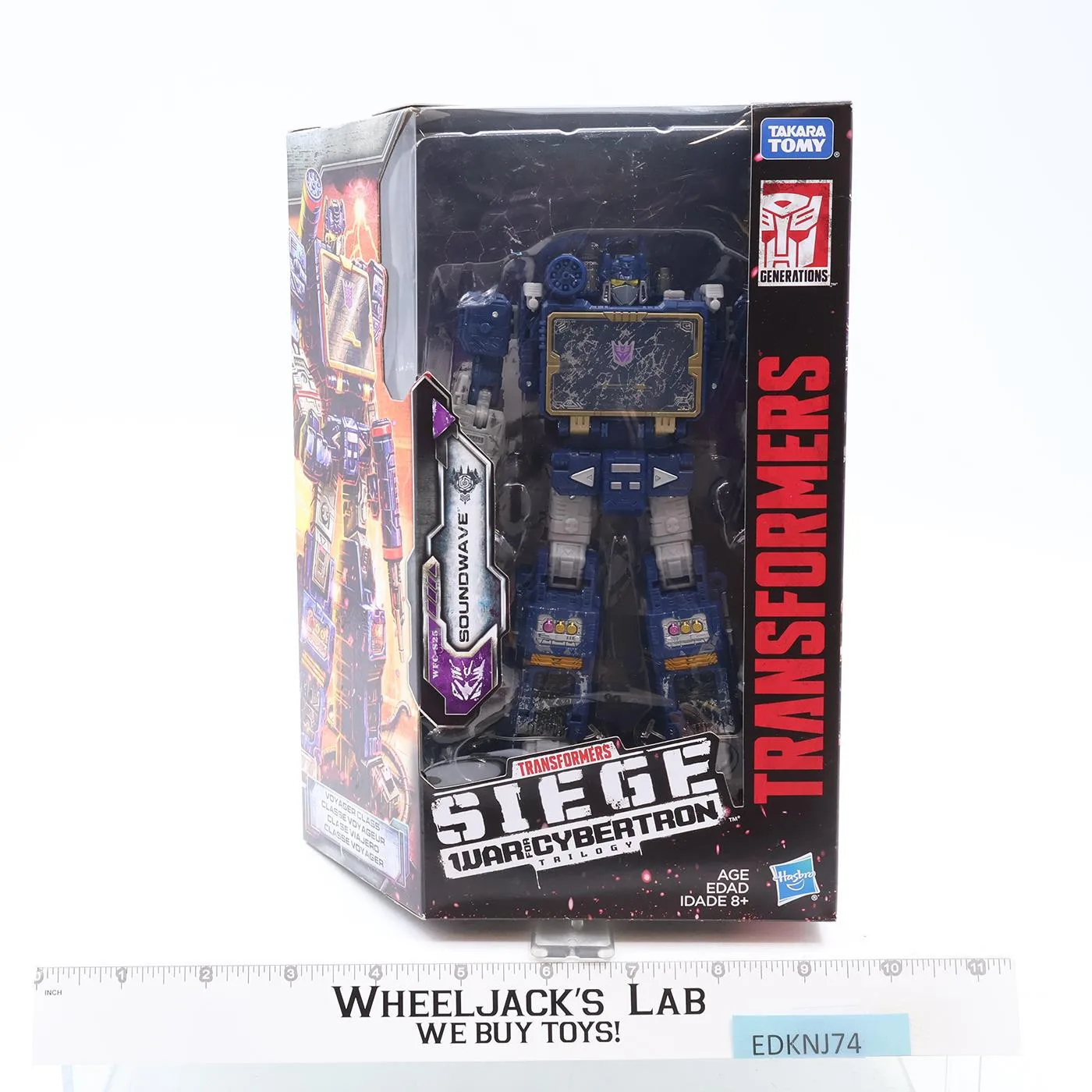 Soundwave Transformers Siege War For Cybertron WFC 2019 Hasbro NEW ...
