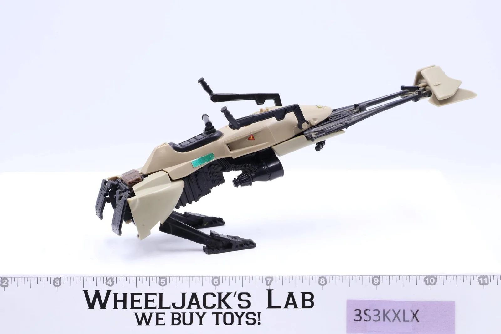 Speeder Bike 100% Complete Star Wars ROTJ 1983 Kenner Action Figure Vehicle - Wheeljack's Lab