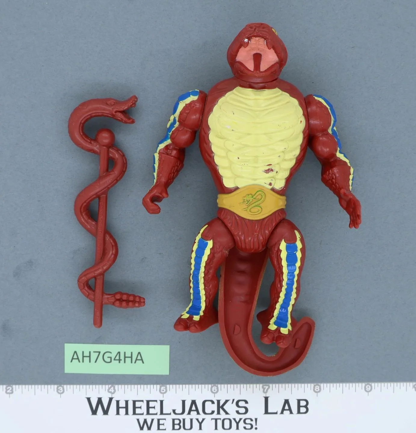 Rattlor 100% Complete He-Man Masters Of The Universe MOTU 1984 Mattel ...