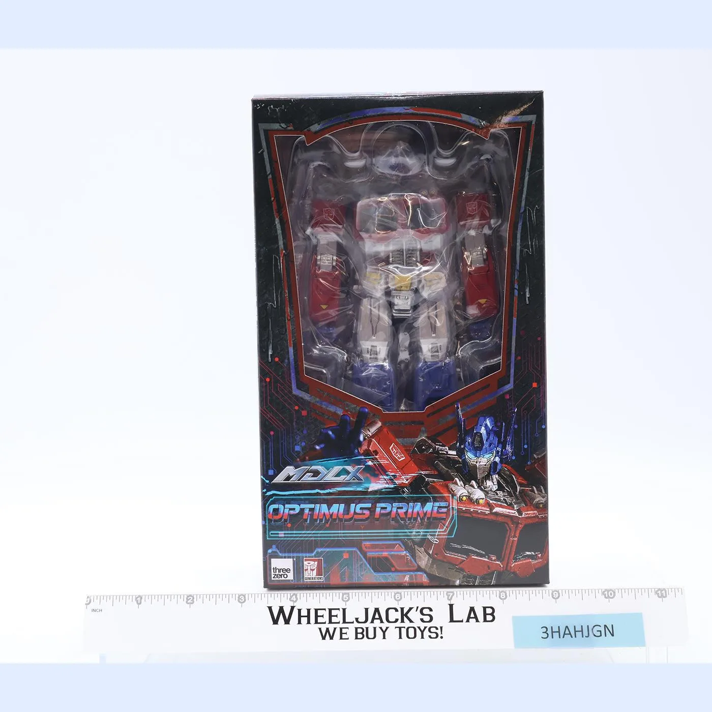 MDLX Optimus Prime Transformers Generations 2021 ThreeZero Action Figure NEW MIB - Wheeljack's Lab