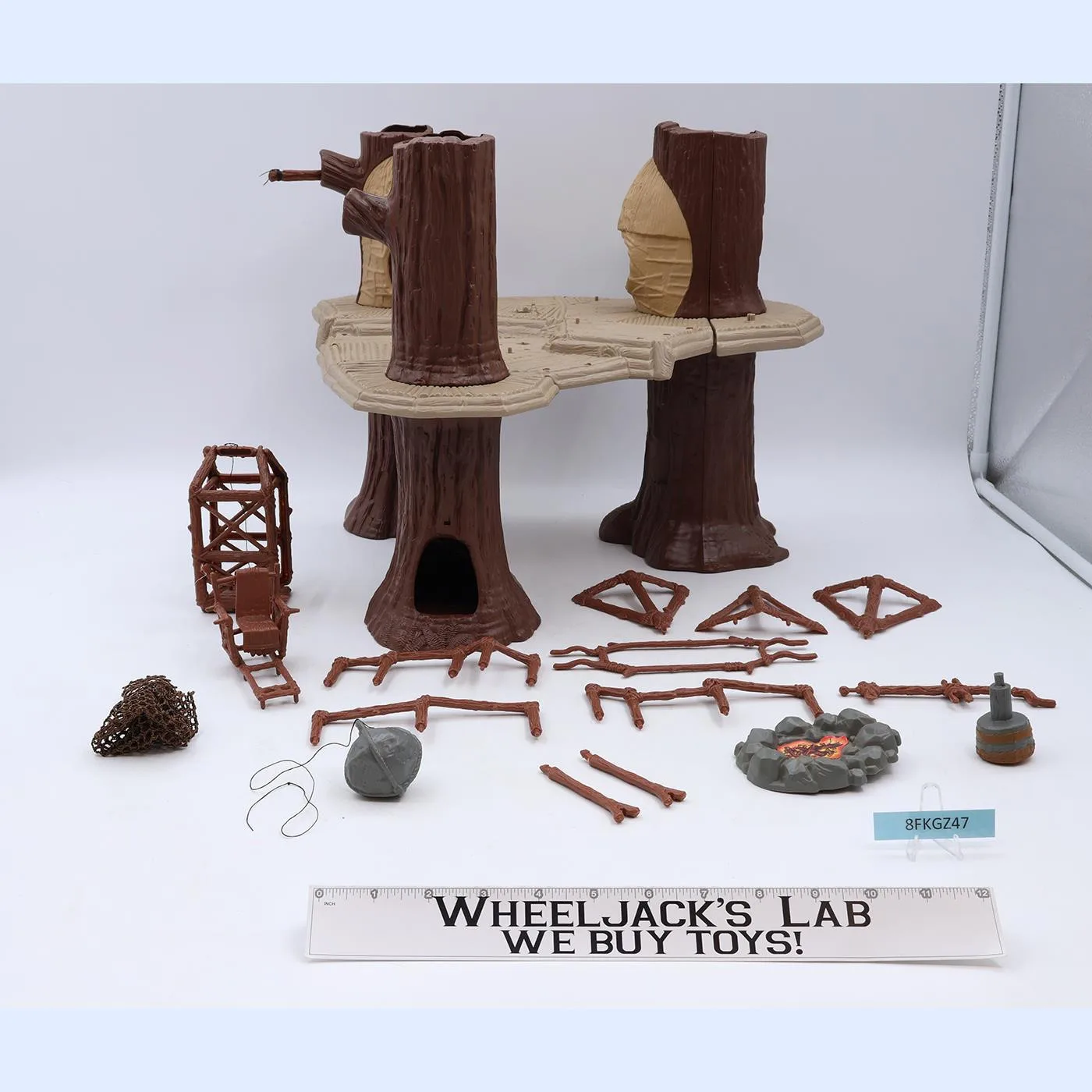 Endor Ewok Village 100% Complete Star Wars ROTJ 1983 Kenner Vintage ...