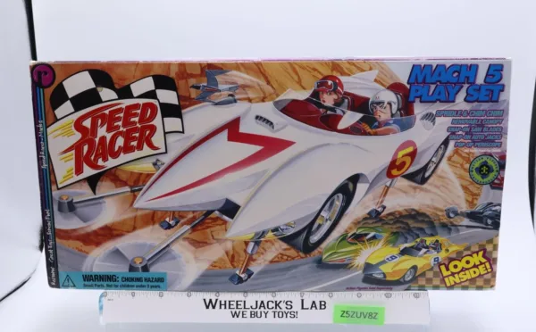 Speed Racer Enterprises Mach 5 2000 ReSaurus Action Figure Vehicle NEW ...