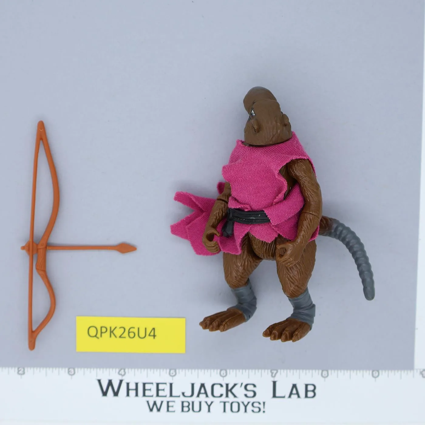 Splinter SOFT HEAD Teenage Mutant Ninja Turtles TMNT 1988 Playmates ...