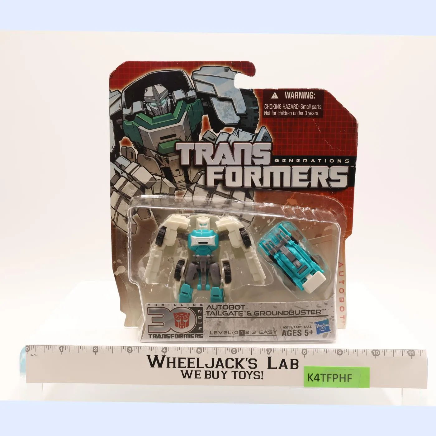 Tailgate & Groundbuster Transformers Generations Thrilling 30 Hasbro ...