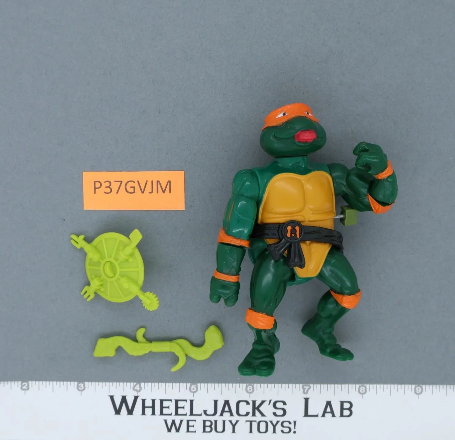 Rock N Roll Michaelangelo Wacky Action Original Ninja Turtles TMNT 1989 ...