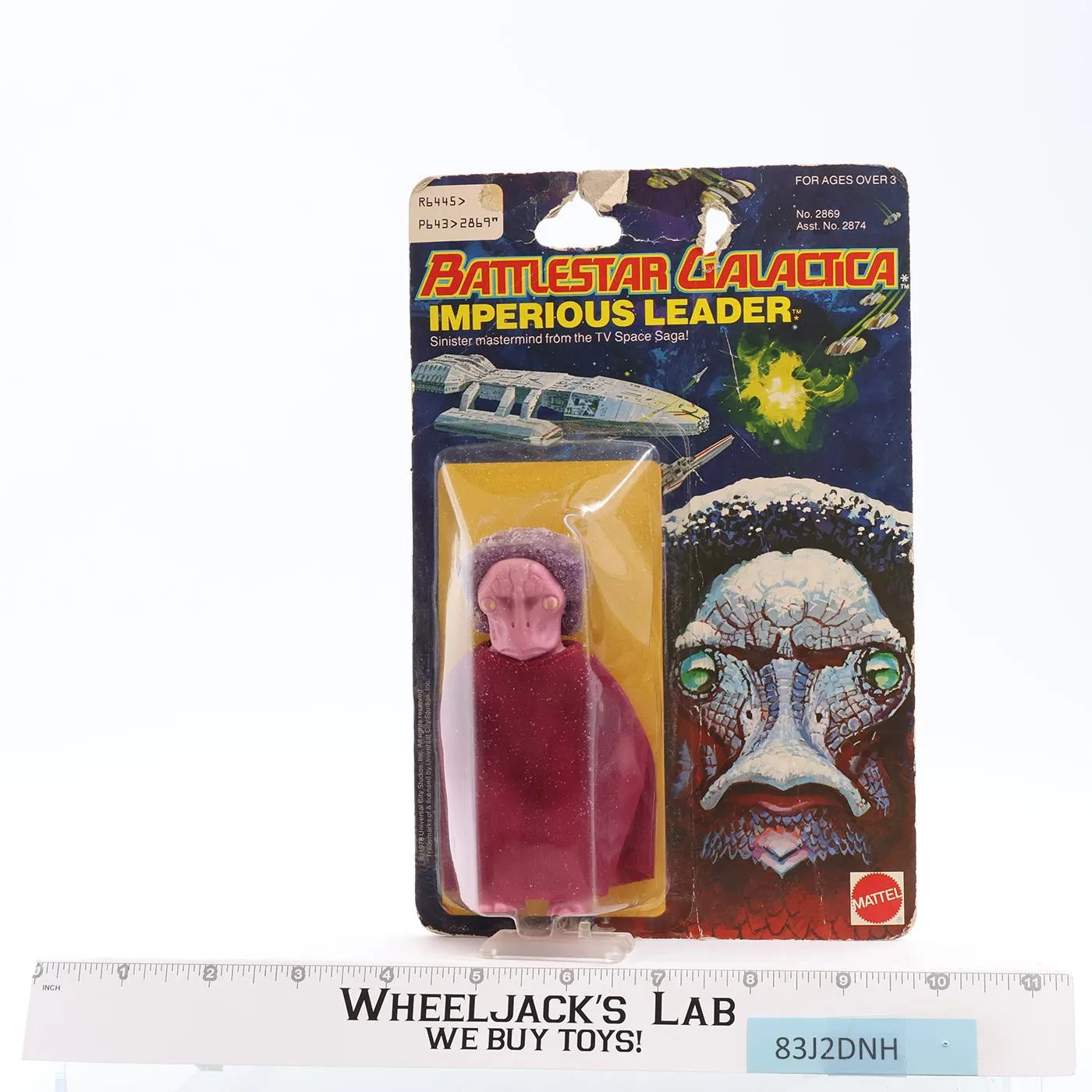 Imperious Leader Battlestar Galactica 1978 Mattel Vintage Figure NEW ...