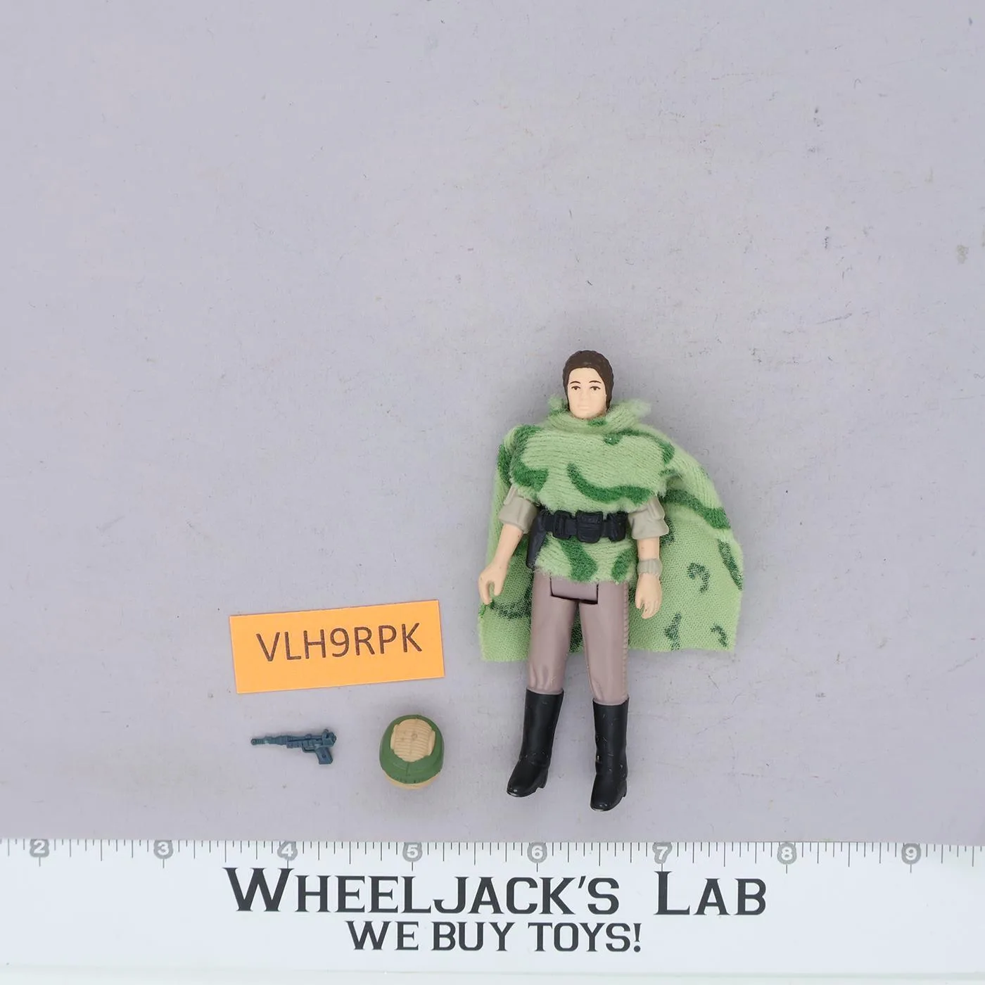 Princess Leia W/Combat Poncho 100% Complete Star Wars ROTJ 1984 Kenner ...