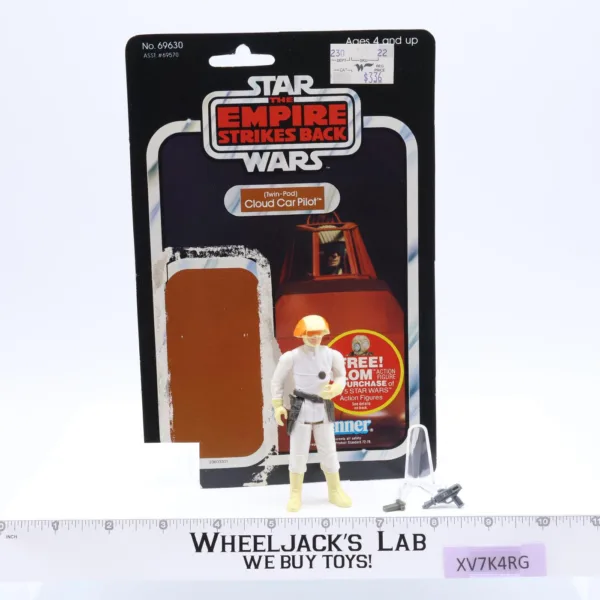 Cloud Car Pilot 100% Complete 47 Back Star Wars ESB 1982 Kenner NO REPRO - Wheeljack's Lab