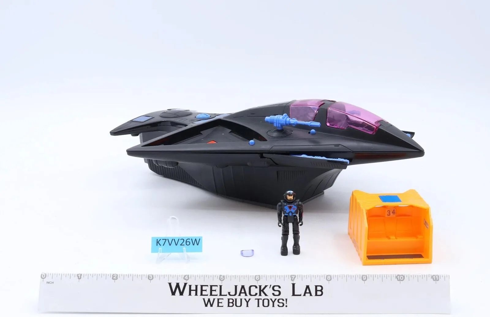 Shadow Bat W/ Major Klag 100% Complete Starcom 1986 Coleco Action ...