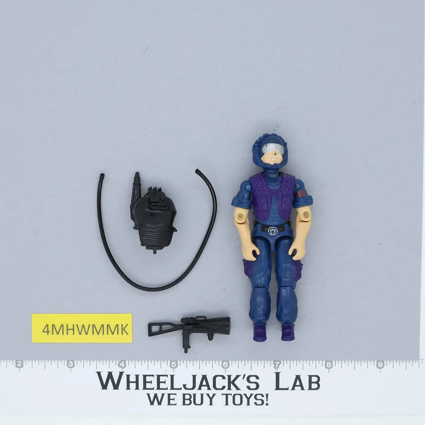 Tele-Vipers V1 100% Complete G.I. Joe 1985 Hasbro Vintage Action Figure ...