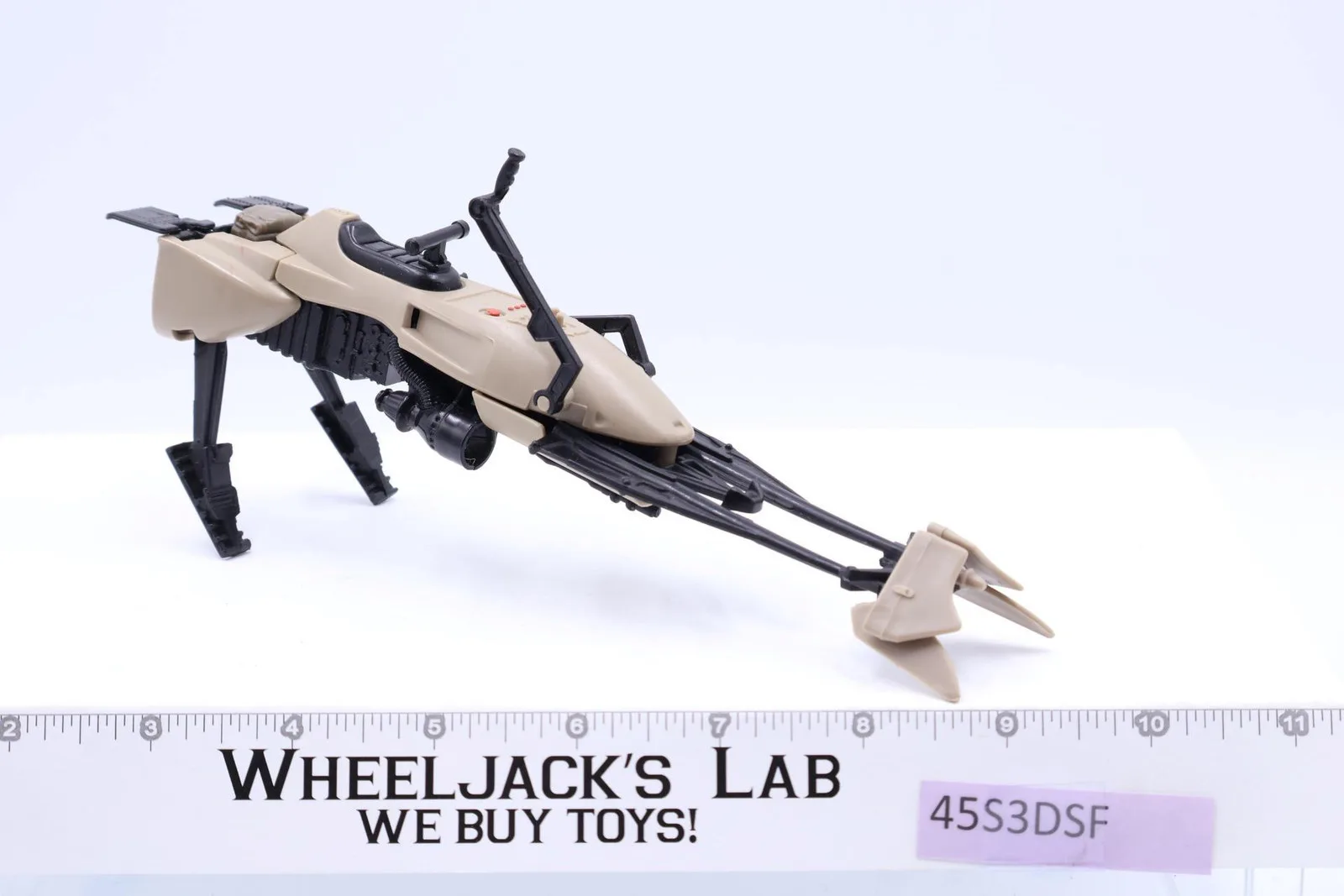 Speeder Bike 100% Complete Star Wars ROTJ 1983 Kenner Action Figure Vehicle - Wheeljack's Lab
