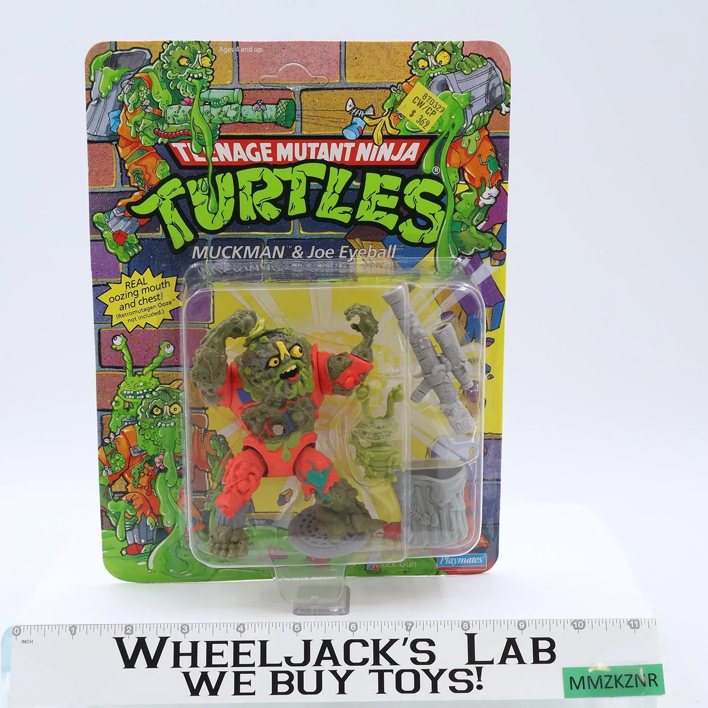 Muckman & Joe Eyeball Teenage Mutant Ninja Turtles TMNT 1990 NEW MOSC ...