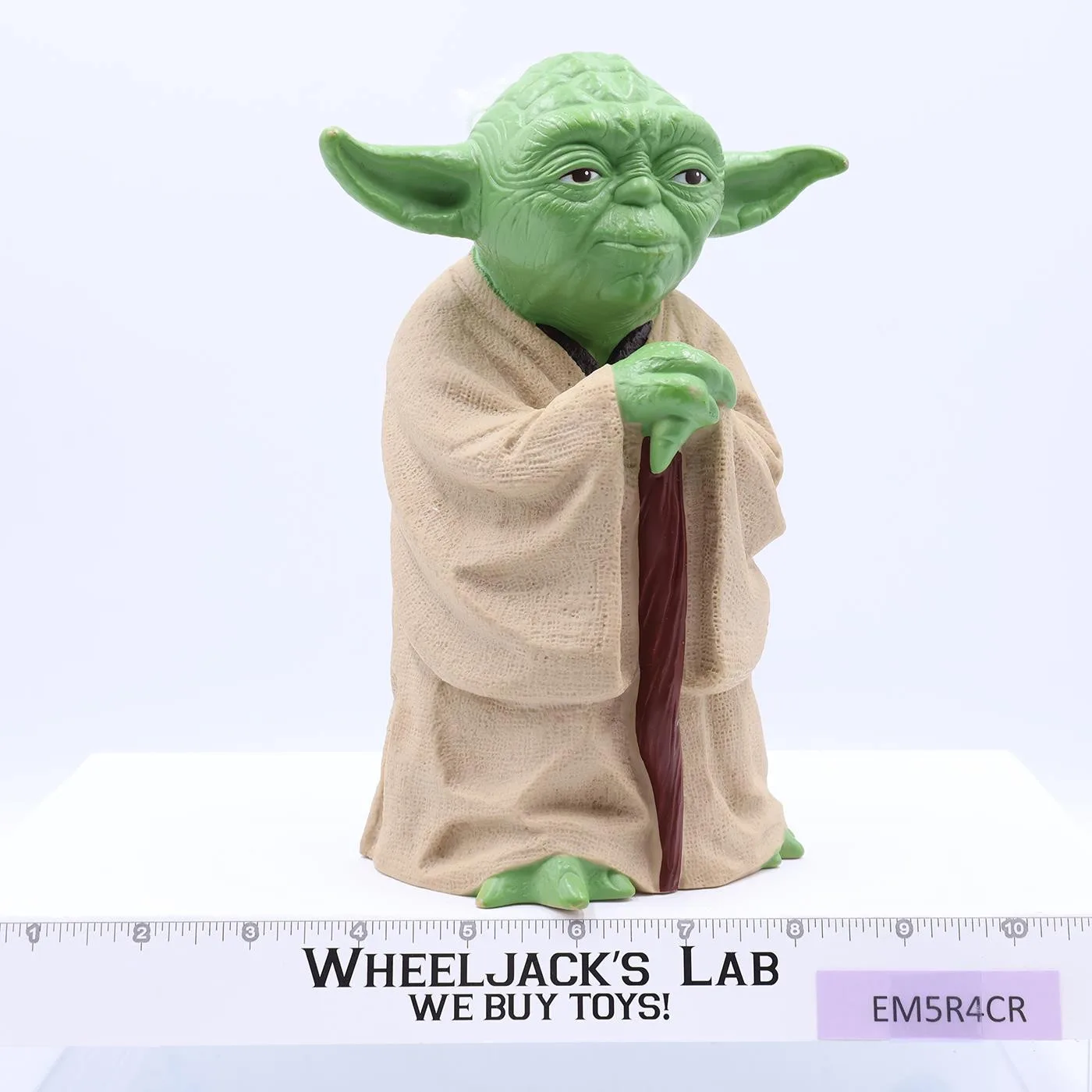 Yoda Rubber Hand Puppet Star Wars 1981 Lucas Films Empire Strikes Back ...