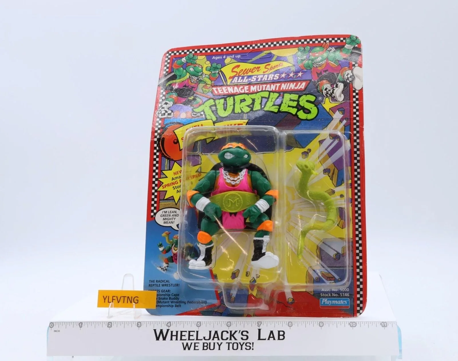 Shell Slammin' Mike Teenage Mutant Ninja Turtles TMNT 1991 Playmates ...