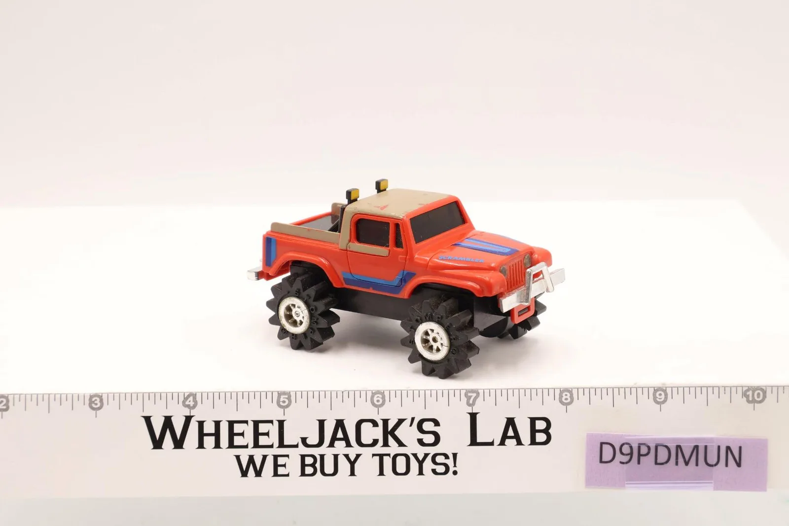 Jeep Scrambler 4x4 Stompers 1980's Schaper Vintage Red & Brown WORKS ...