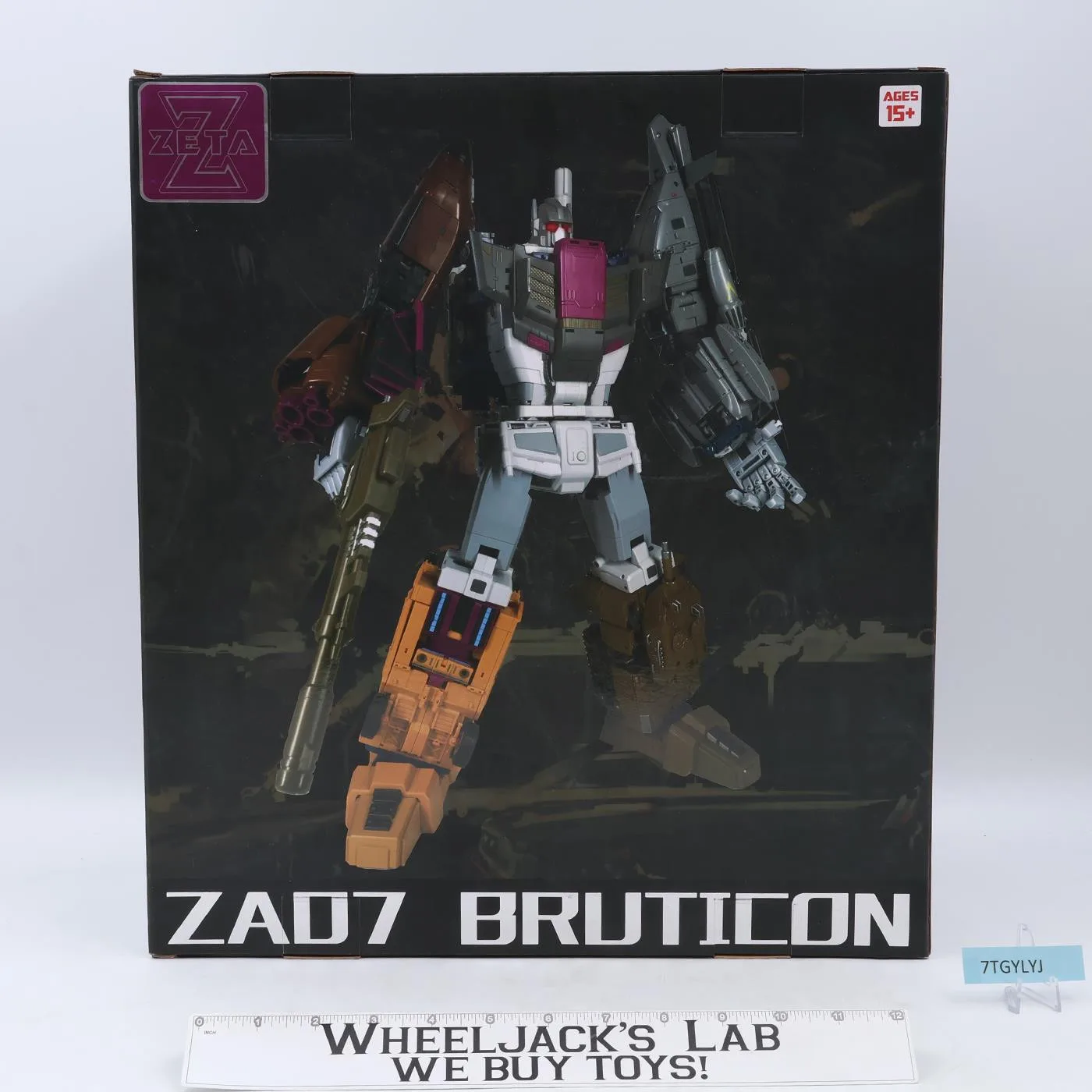 ZA-07 Bruticon Third Party 2020 Zeta Toys Action Figure Set NEW MIB ...