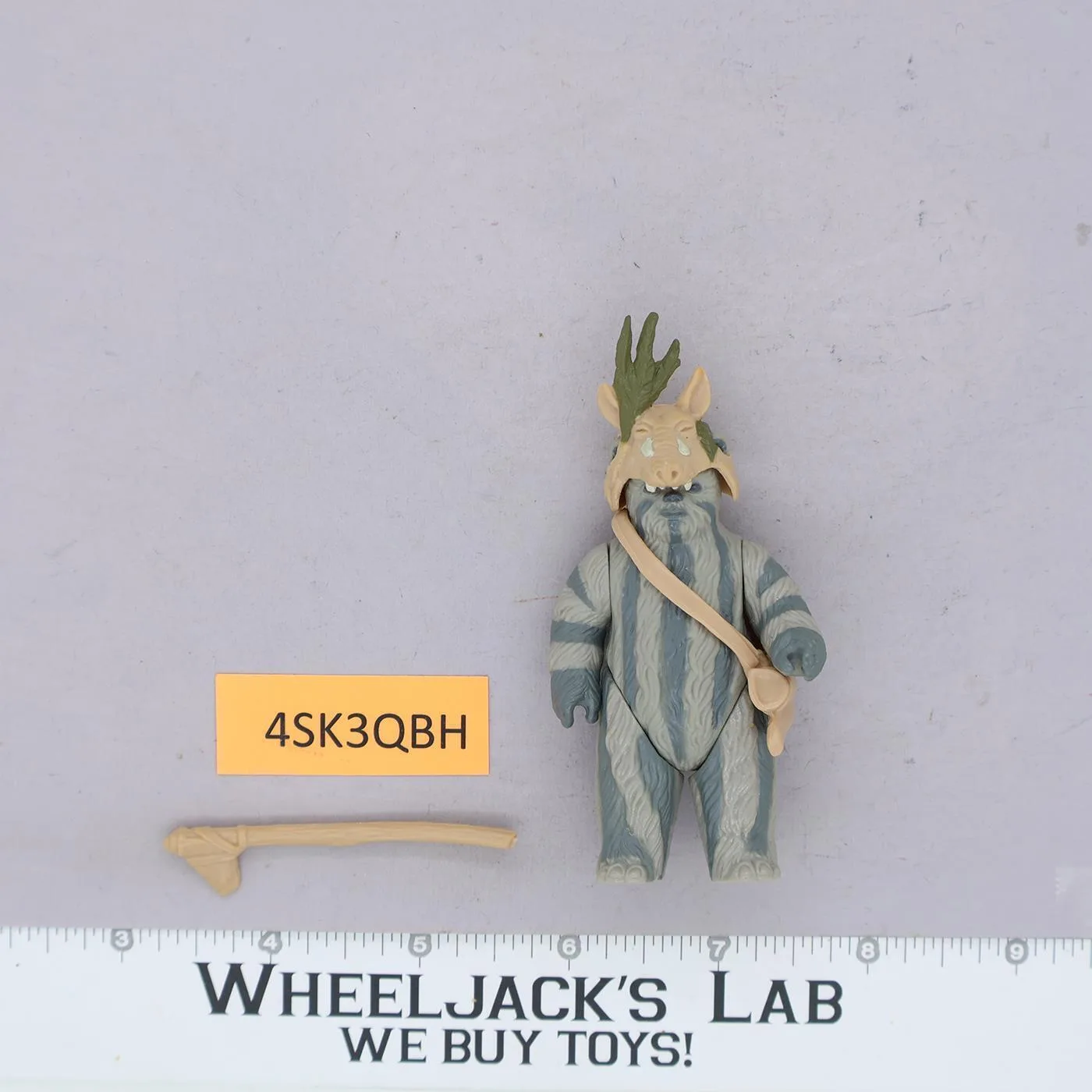 Teebo Ewok 100% Complete TAIWAN Star Wars ROTJ 1984 Vintage Kenner NO REPRO - Wheeljack's Lab