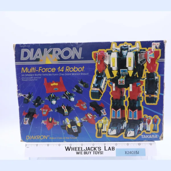 Multi-Force 14 Robot Die Cast Diakron 1983 Takara Vintage Action Figure ...