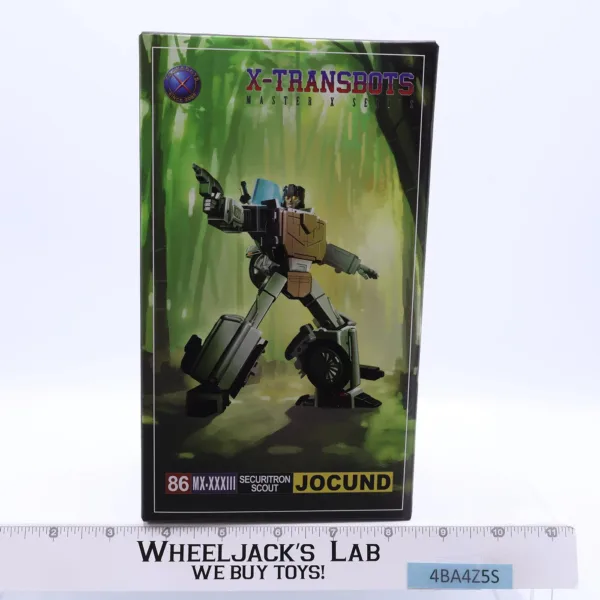 Jocund 86 MX-33 Securitron Scout X-Transbots Action Figure NEW SEALED ...