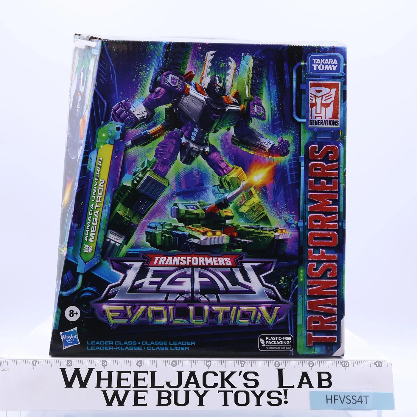 Armada Universe Megatron Transformers Legacy Evolution 2023 Hasbro NEW MISB - Wheeljack's Lab