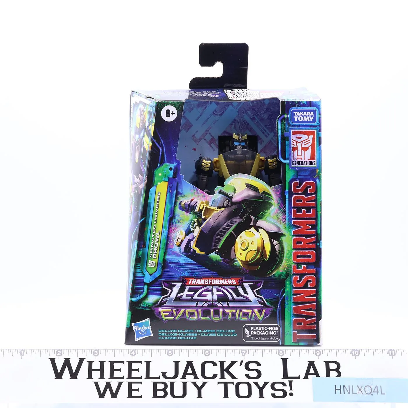 Animated Universe Prowl Transformers Legacy Evolution 2023 Hasbro NEW SEALED - Wheeljack's Lab