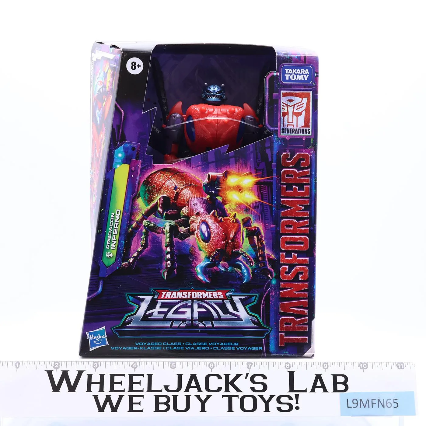 Predacon Inferno Transformers Legacy 2022 Hasbro Action Figure NEW MISB ...