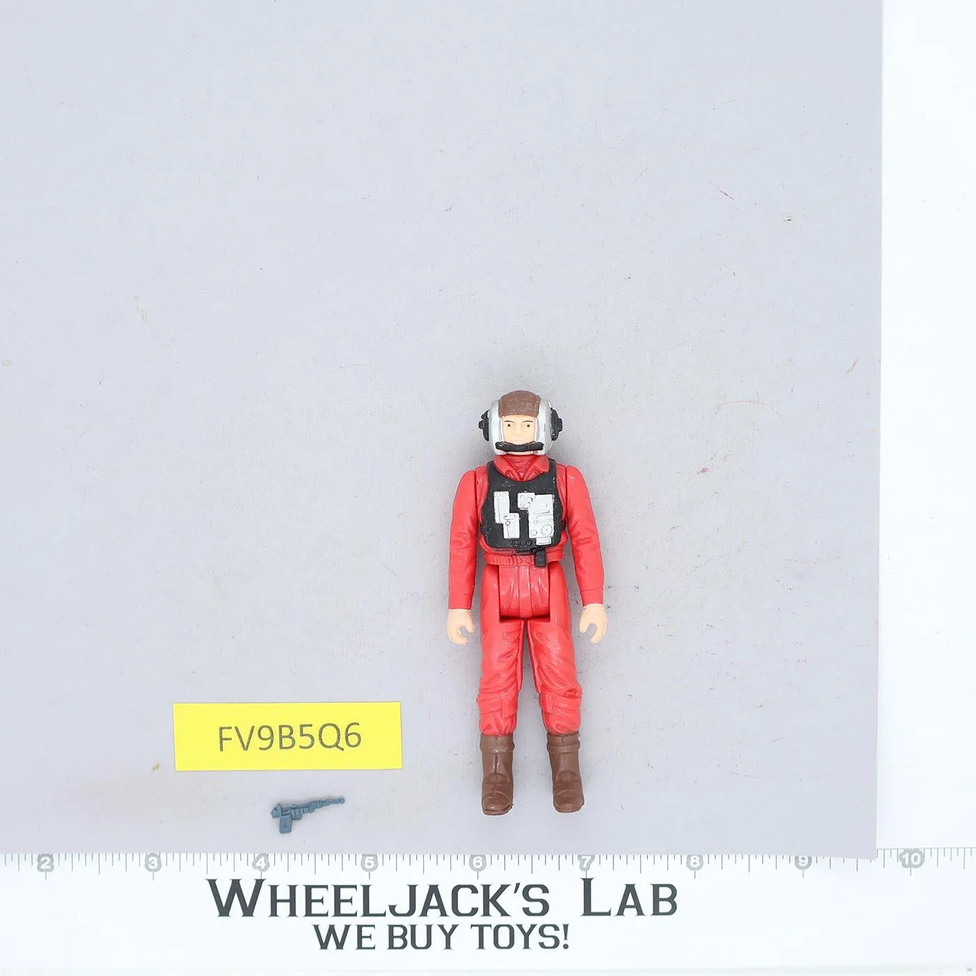 B-Wing Pilot 100% Complete Star Wars ROTJ 1984 Kenner Action Figure NO ...