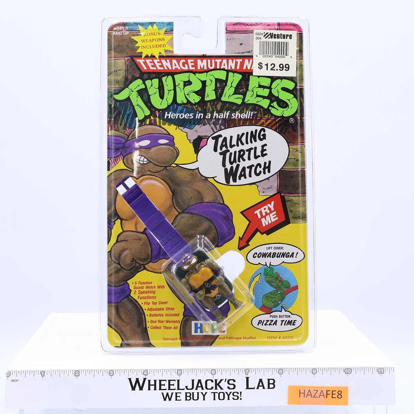Donatello Talking Turtle Watch TMNT Teenage Mutant Ninja Turtles Hope ...