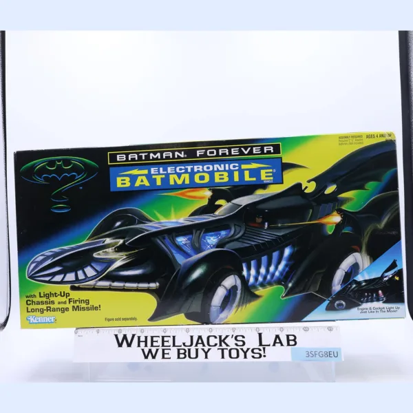Electronic Batmobile DC Comics Batman Forever 1995 Kenner Vehicle NEW ...