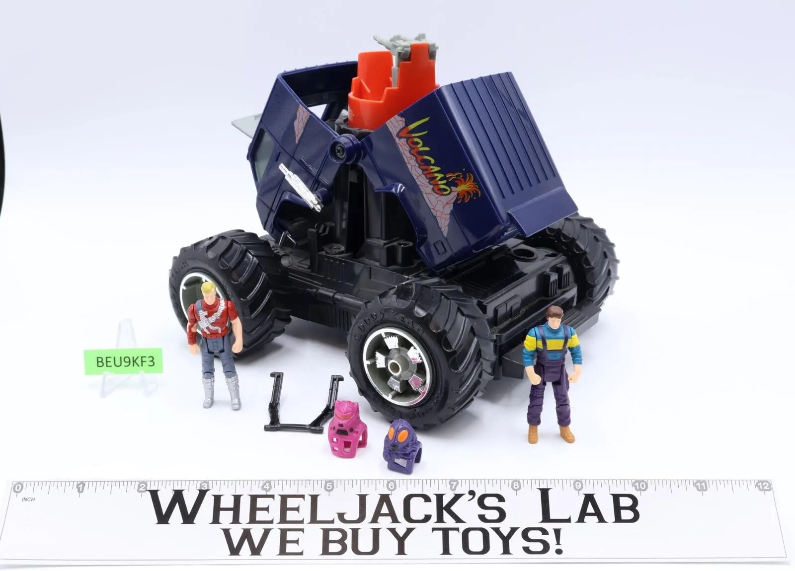 Volcano W/Trakker & LaFleur MASK M.A.S.K. 1986 Kenner Action Figure ...