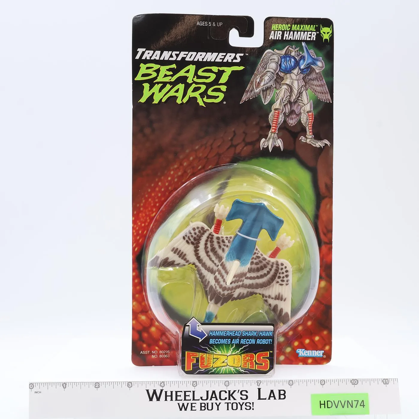 Air Hammer Heroic Maximal Transformers Beast Wars 1997 Hasbro Figure ...