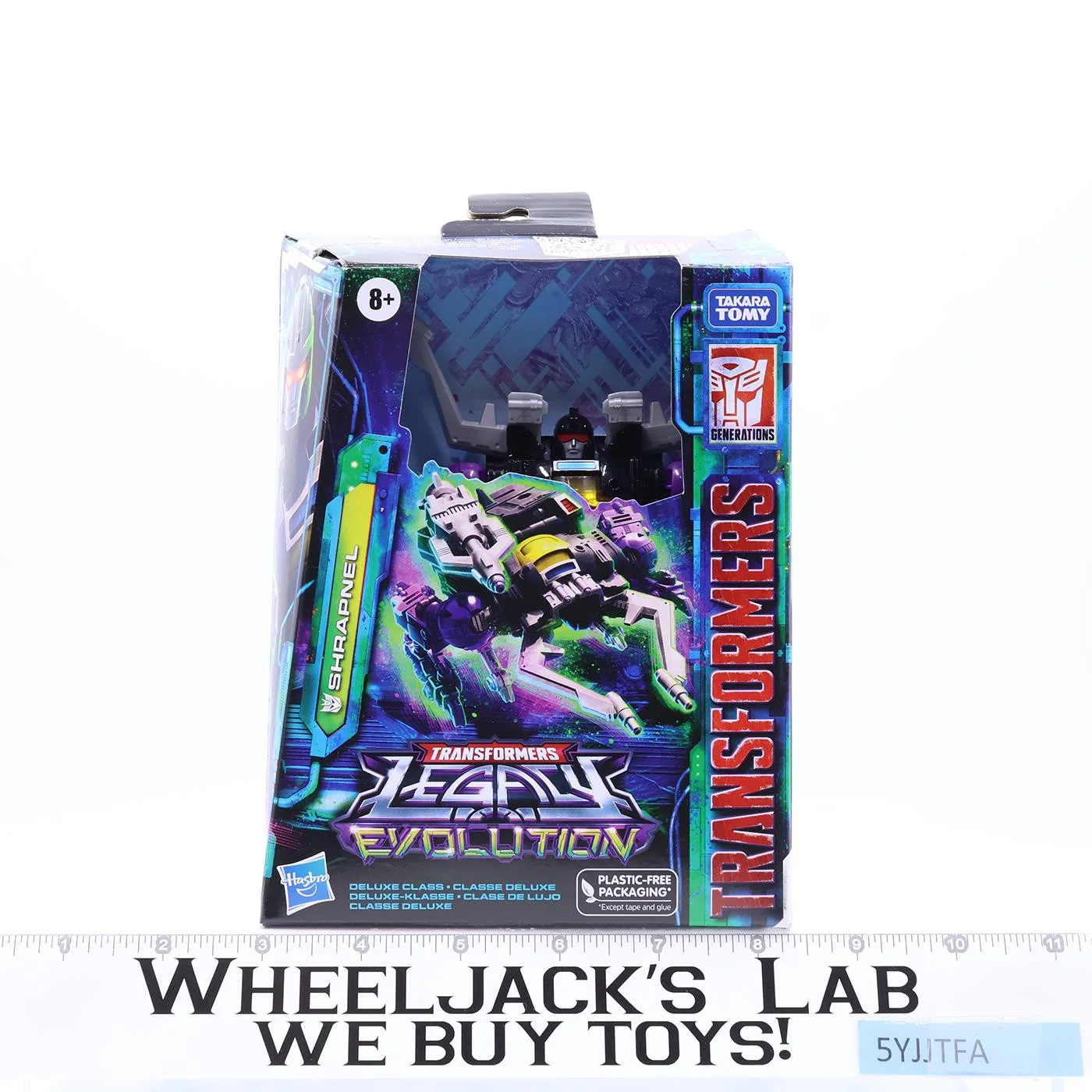 Shrapnel Transformers Legacy Evolution 2023 Hasbro Action Figure NEW ...