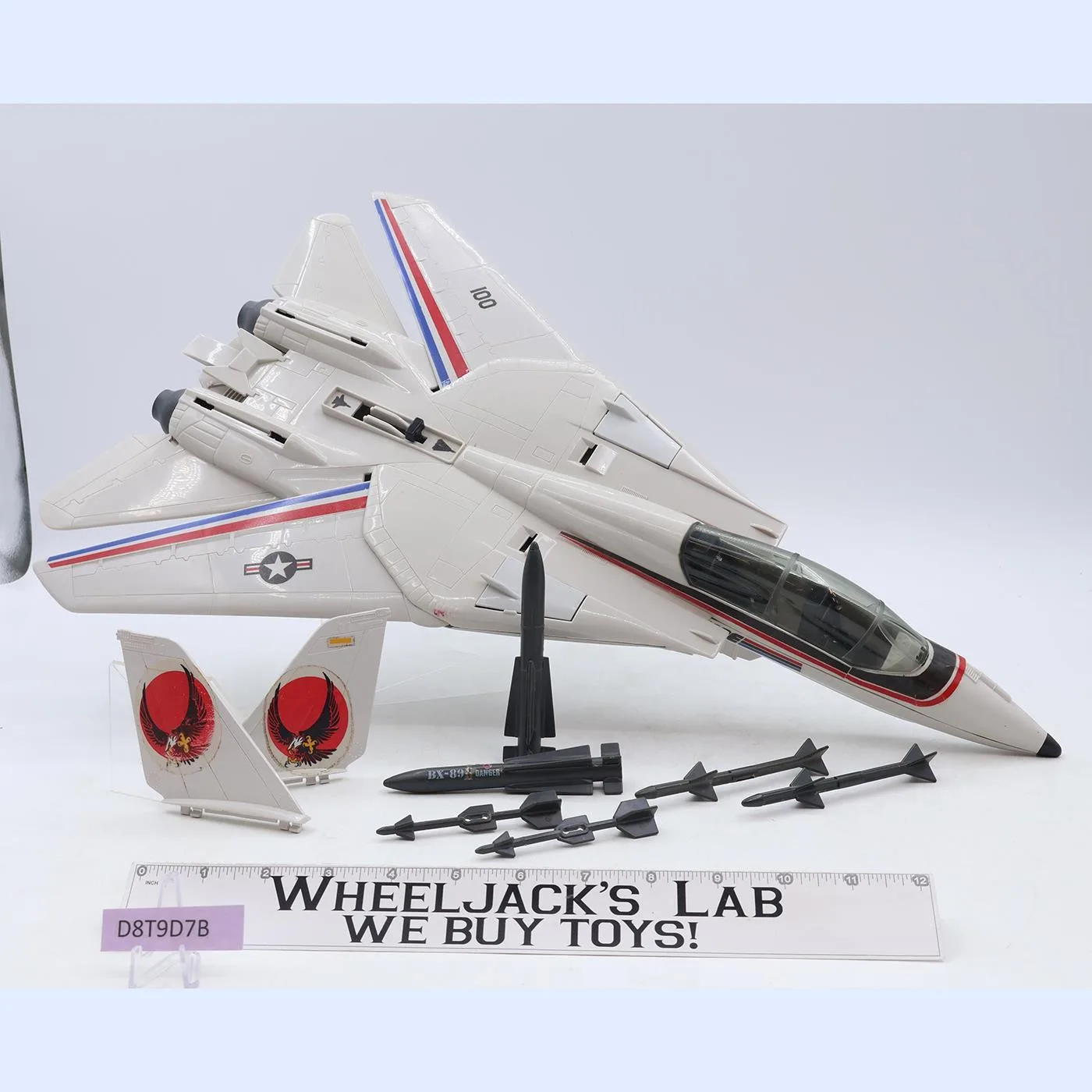 Skystriker XP-14F Combat Jet G.I. Joe 1983 Hasbro Action Figure Vehicle ...