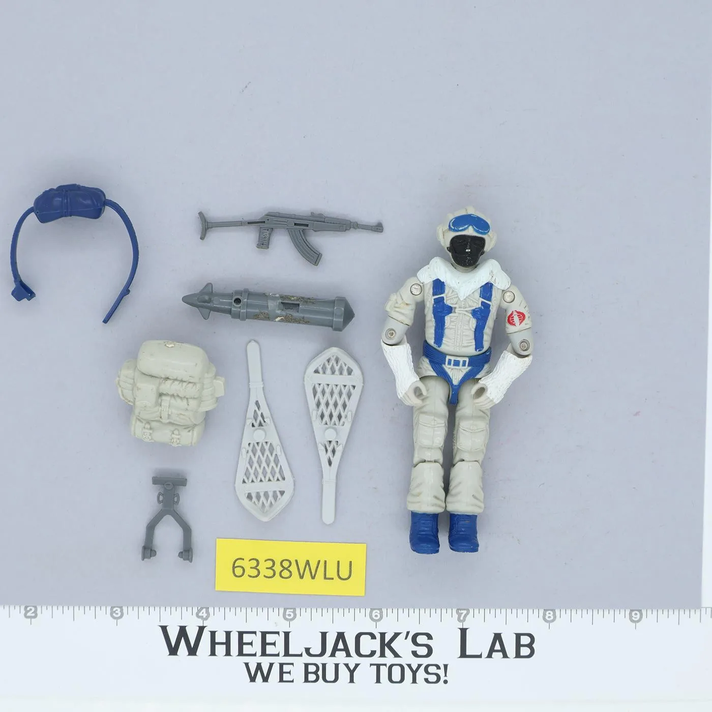 Snow Serpent V1 100% Complete G.I. Joe 1985 Hasbro Vintage Action ...