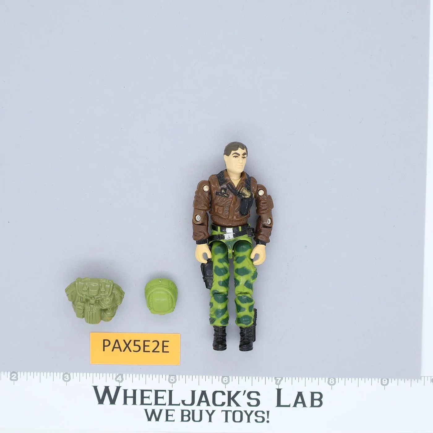 Hawk V2 G.I. Joe 1986 Hasbro Vintage Action Figure - Wheeljack's Lab